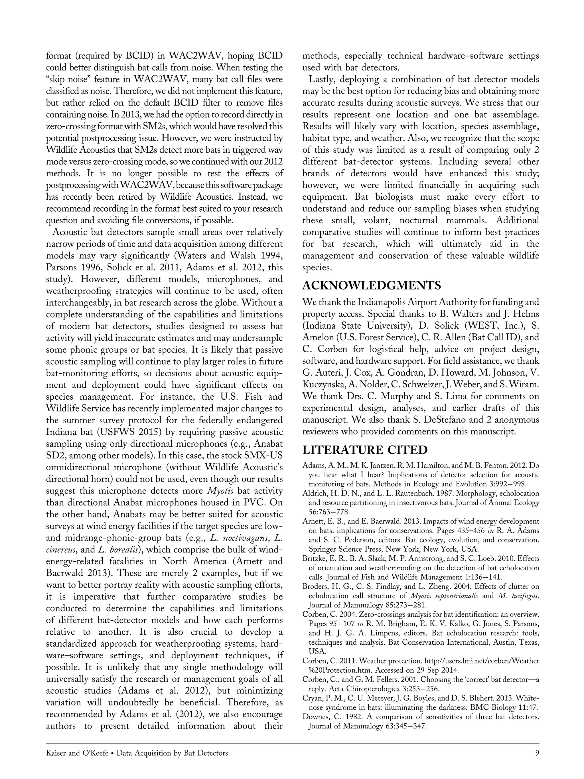 Kaiser & O'Keefe.2015.Comparison of detectors | PDF