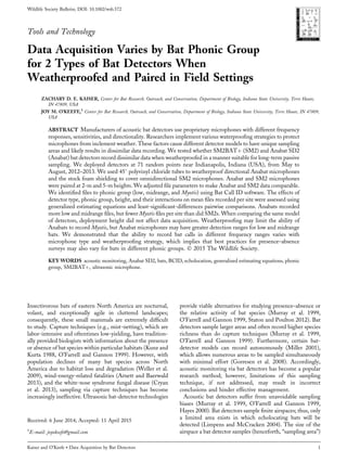 Kaiser & O'Keefe.2015.Comparison of detectors | PDF