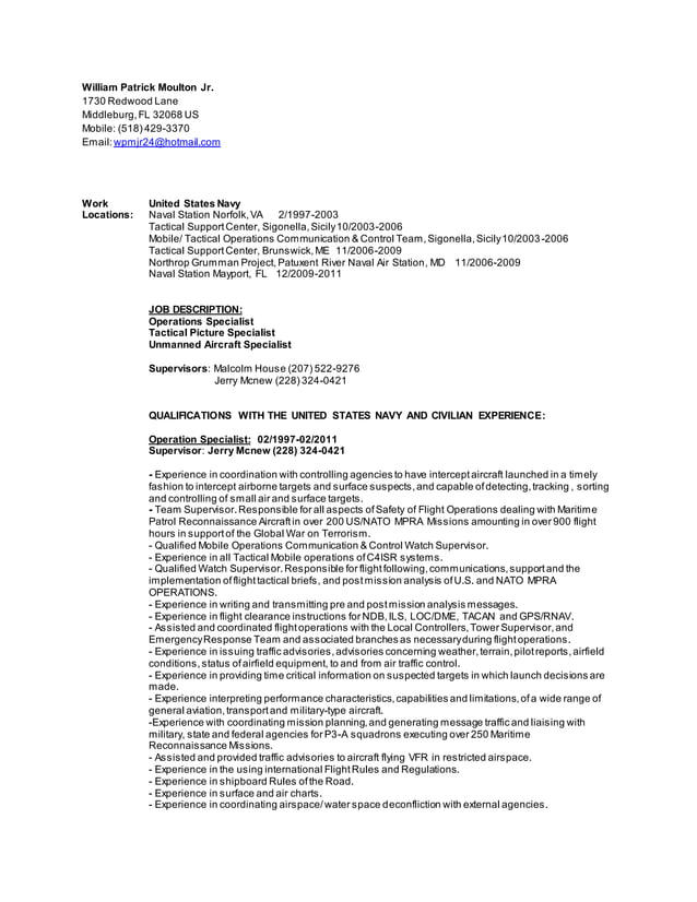 military resume | DOCX