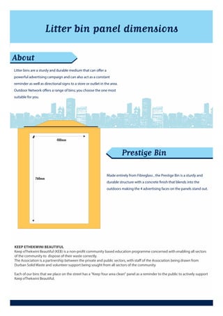 OUTDOOR ADVERTISING BROCHURE AND RATE CARD | PDF