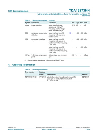 TDA18273HN_C1_518 | PDF