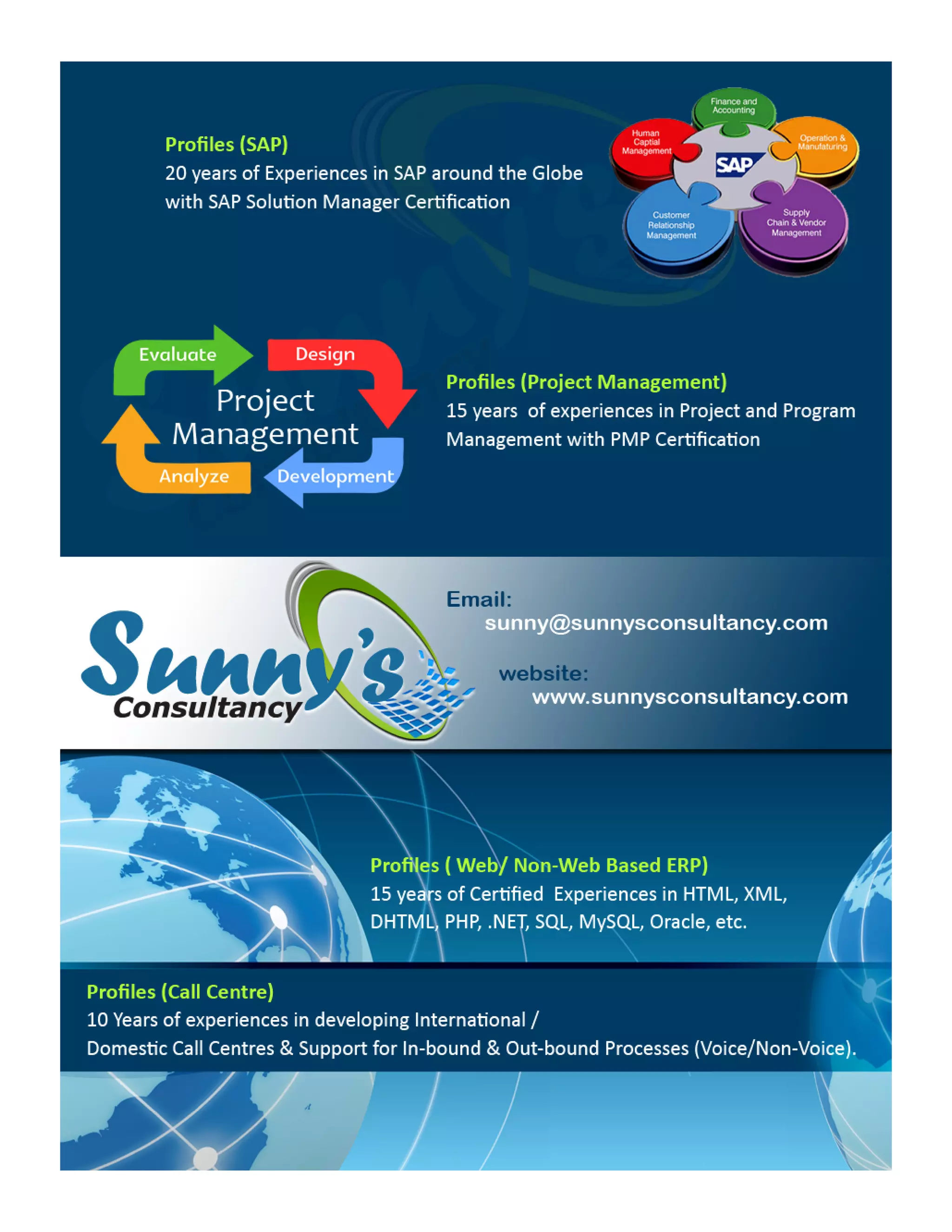 Brochure - Sunny's Consultancy | PDF