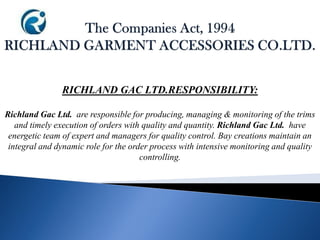 richland company profile 14-04-2016 new | PDF