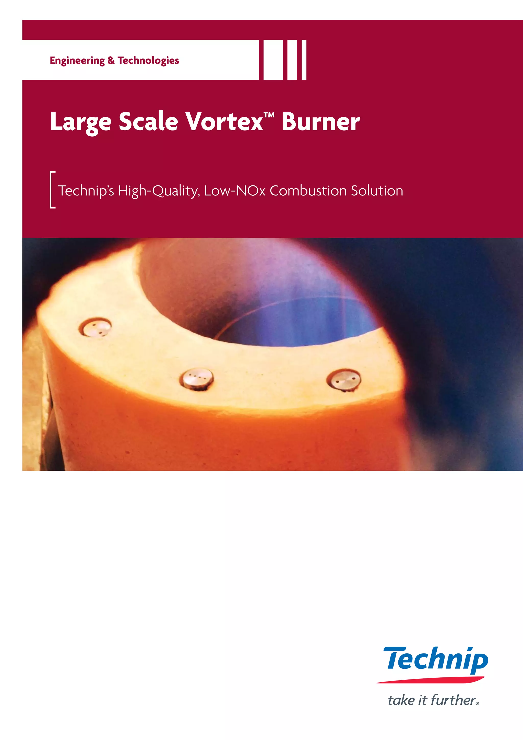 Technip Large Scale Vortex™ Burner Flyer V06-09-2013 | PDF ...