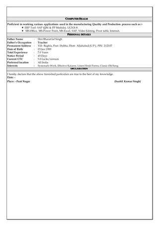 Sushil Update | DOCX