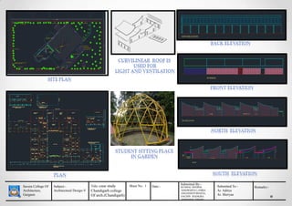 case study of chandigarh college of architecture | PDF