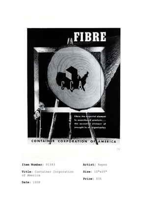 Container corporation of america | PDF