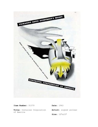 Container corporation of america | PDF