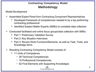 Competency-based Management for the DoD-wide Contracting Community | PPT