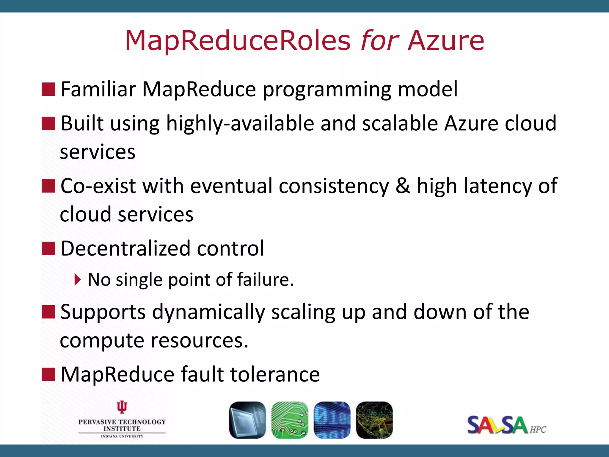 Twister4Azure - Iterative MapReduce for Azure Cloud | PPT Twister4Azure - Iterative MapReduce for Azure Cloud | PPT