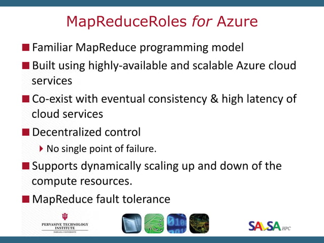Twister4Azure - Iterative MapReduce for Azure Cloud | PPTX | Cloud Computing | Internet
