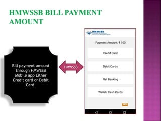 HMWSSB Bill Payment | PPTX | Water Services | Home Utilities