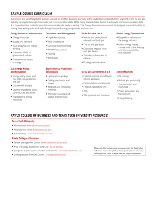 Energy Commerce Classes | PDF