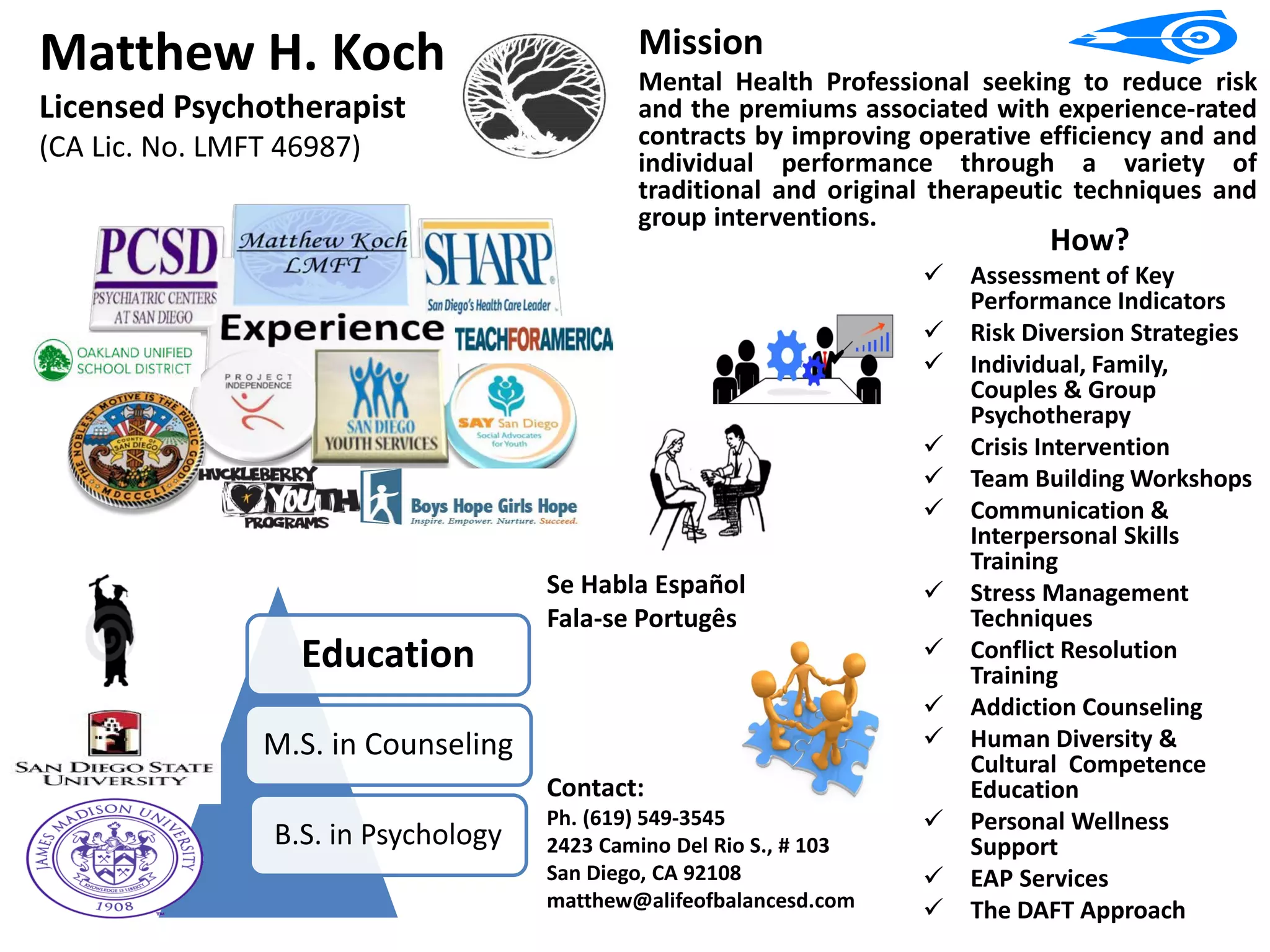 M Koch - Professional Overview.pdf
