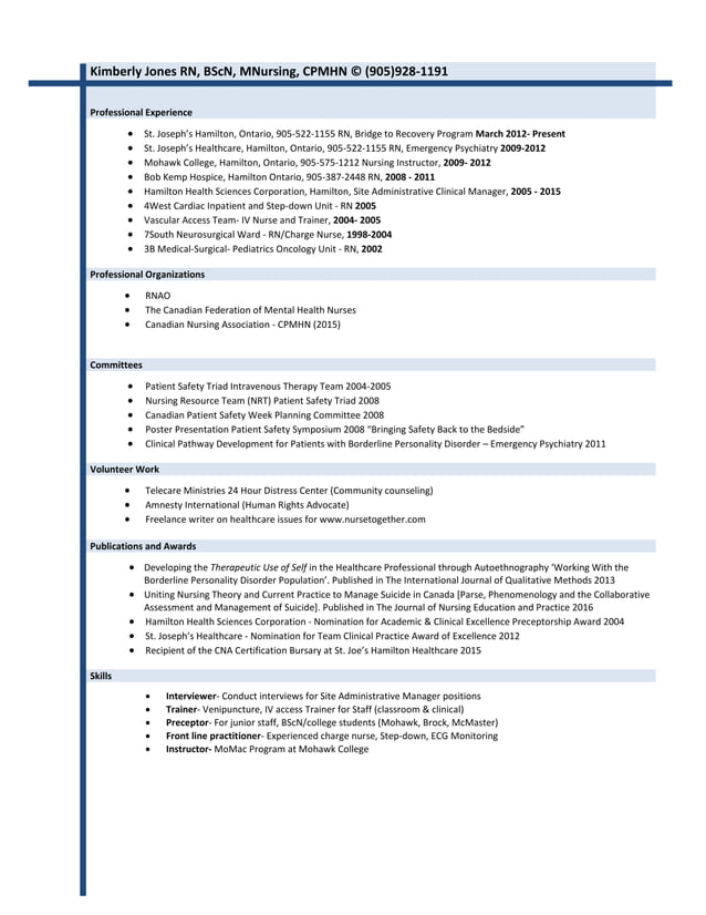 Kims resume February 2016 | PDF