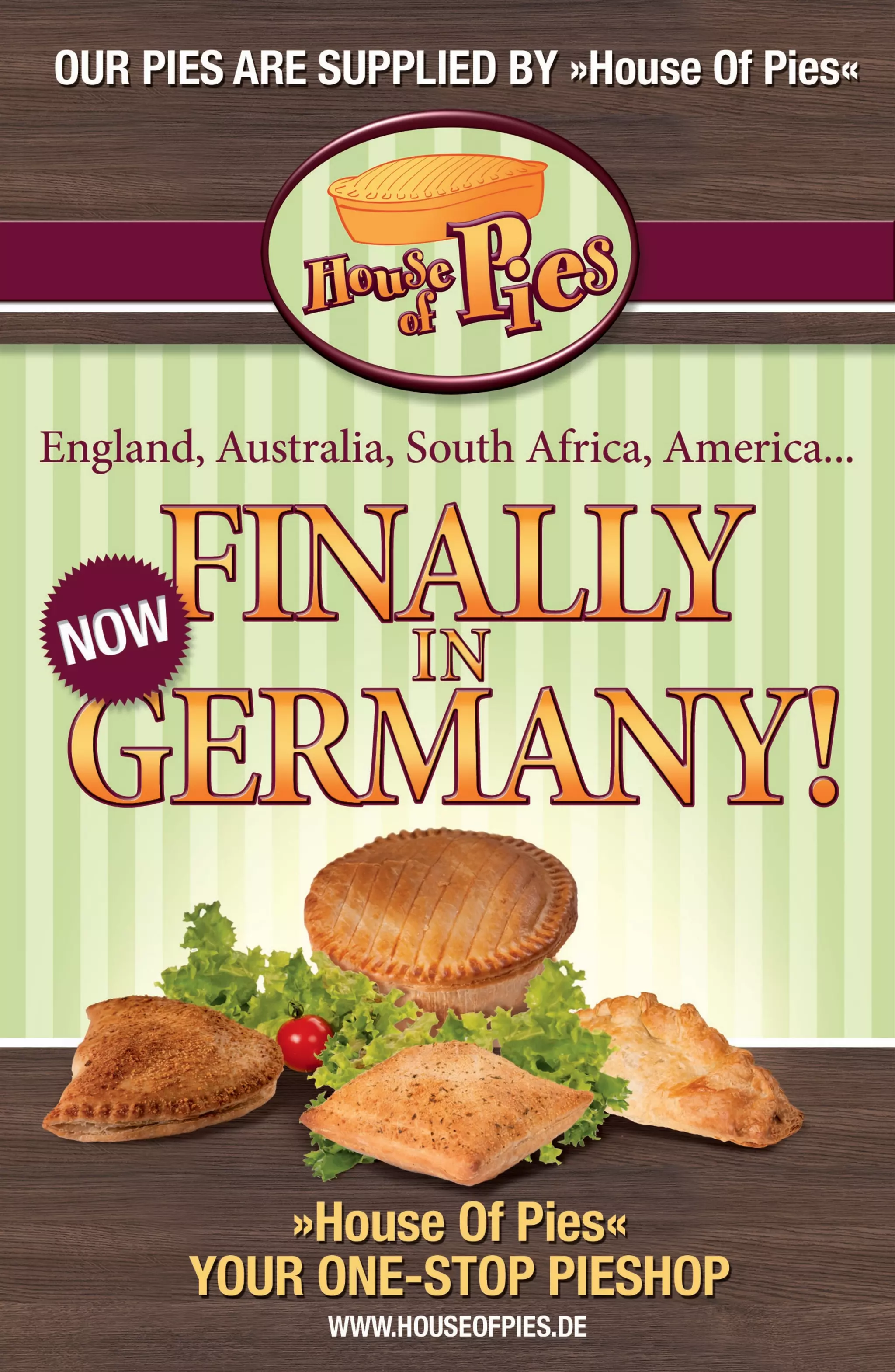 House of Pies - 1st designed advertisement | PDF