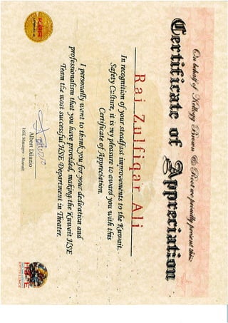 Rai-certificate-all | PDF