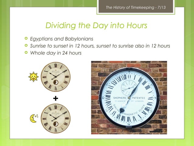 The History of Timekeeping | PPT