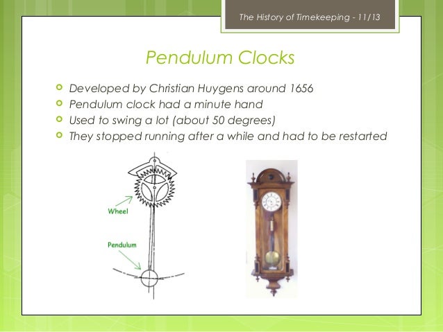 Timekeeping Devices Invented : Timeline of time measurement inventions ...