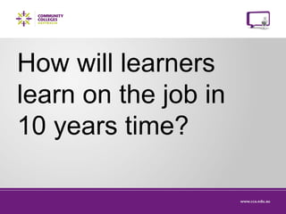 CCA eLearning Presentation | PPT