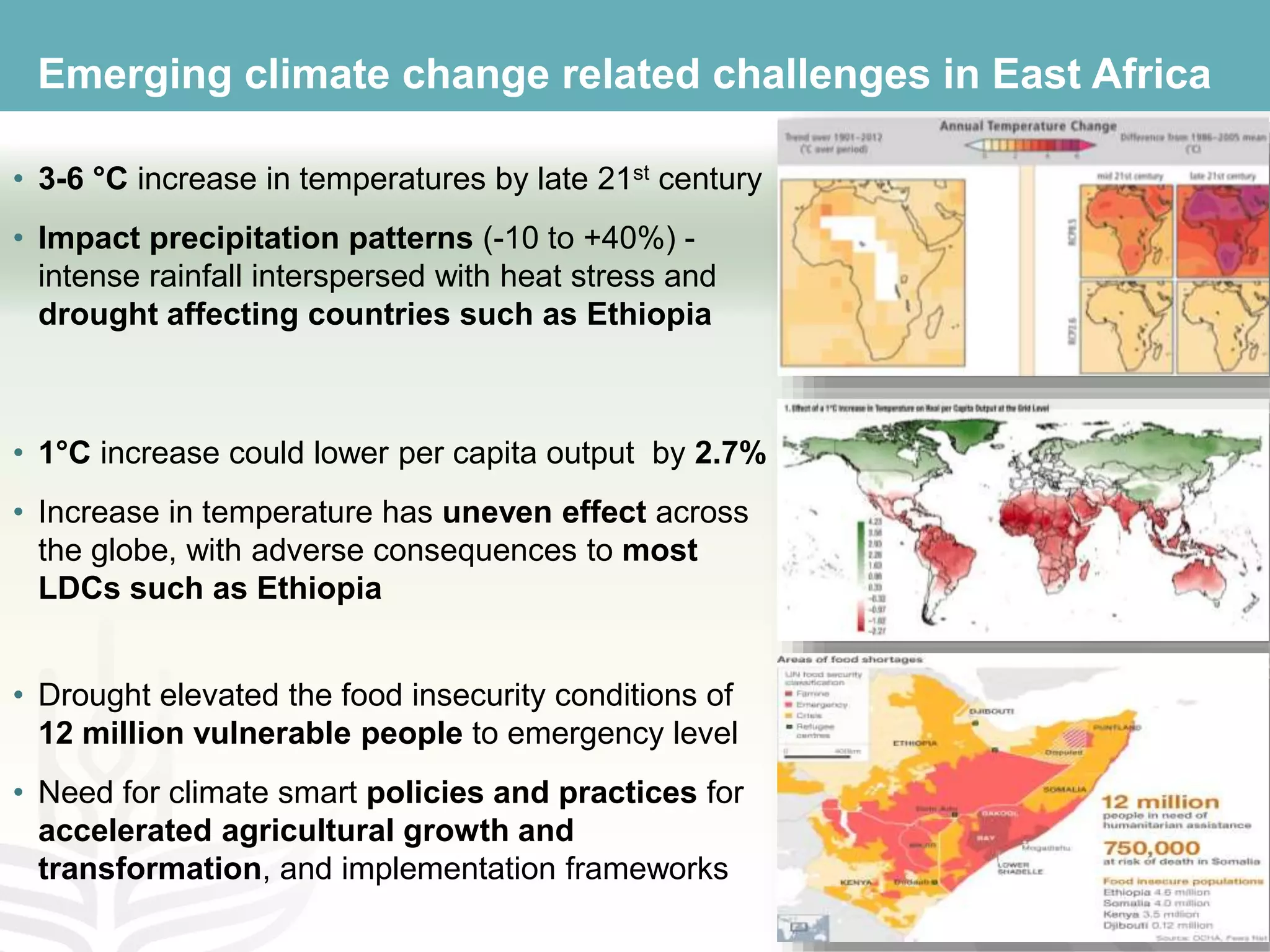 CCAFS EA Presentation for MOT training in ILRI Addis Ababa, Ethiopia. | PPT
