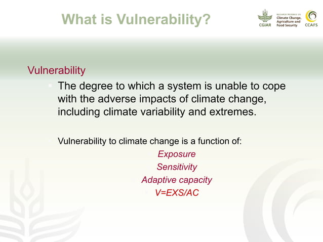 CCAFS EA Presentation for MOT training in ILRI Addis Ababa, Ethiopia. | PPT