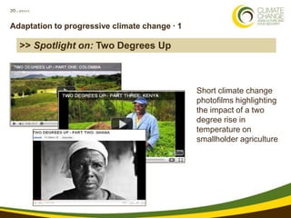 Climate Change, Agriculture and Food Security | PPTX