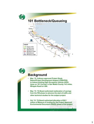 SMCTA 101 Corridor Managed Lanes 092816 | PDF