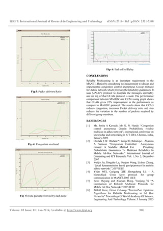 Ccag gossip based reliable multicast protocol | PDF
