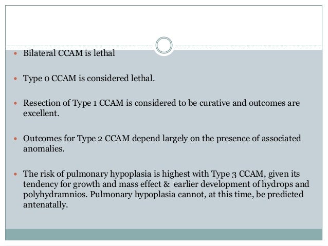 Congenital cystic adenomatoid malformation