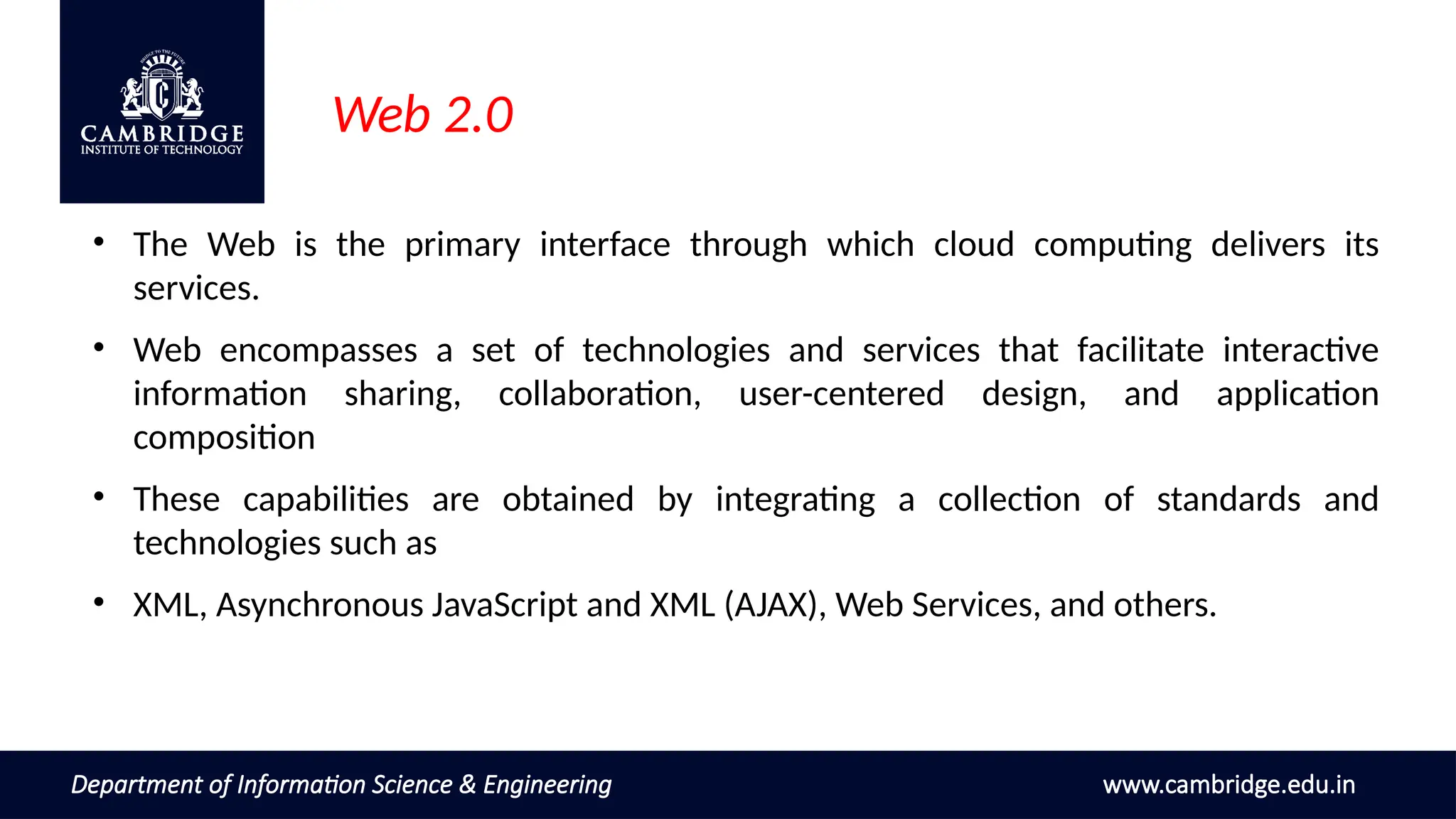 Cloudcomputingarchitecture Module 1 Ppt Pptx