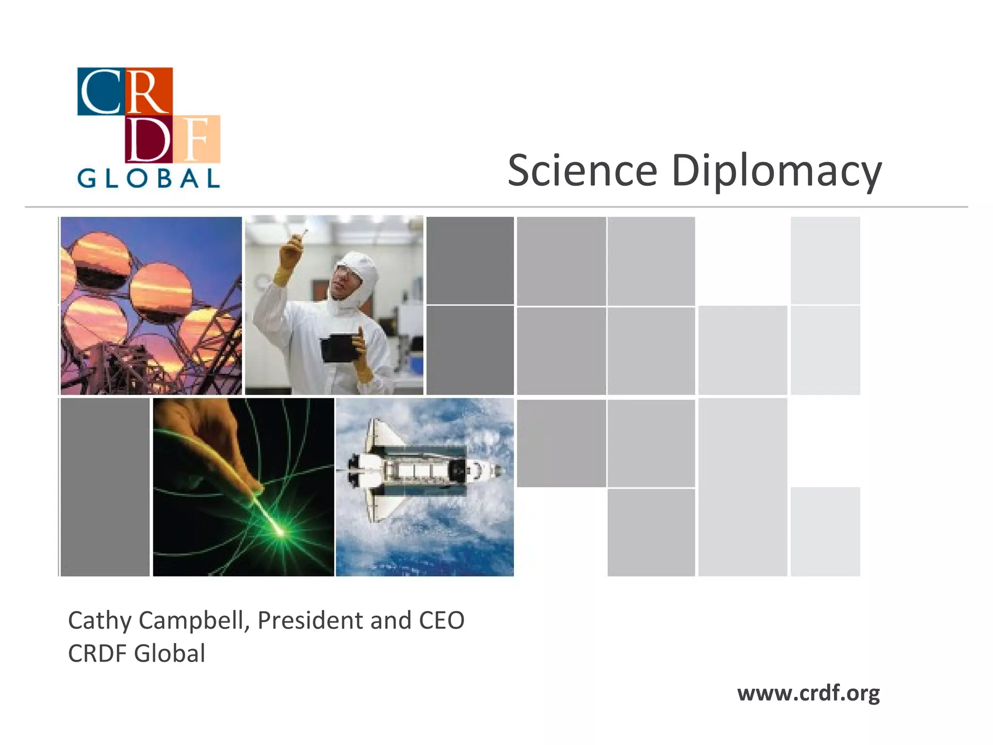 Cathy Campbell - Science Diplomacy | PPT