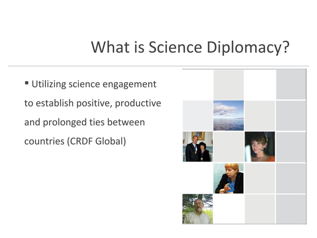 Cathy Campbell - Science Diplomacy | PPT