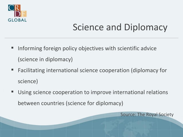 Science Diplomacy 101 | PPT