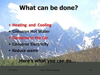 Climate change and carbon trading | PPTX