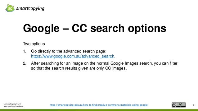 CC and OER for Schools - How to find CC licensed resources.pptx