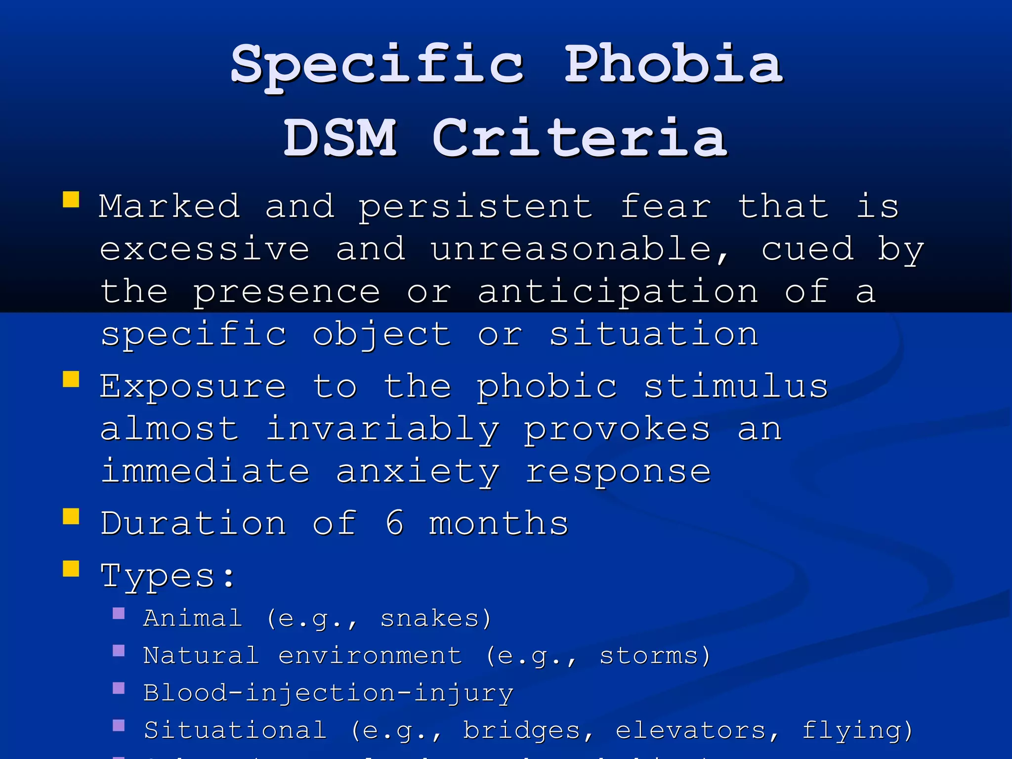 Childhood Anxiety Disorders | PPT