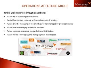 current corporate analysis FUTURE GROUP | PPTX