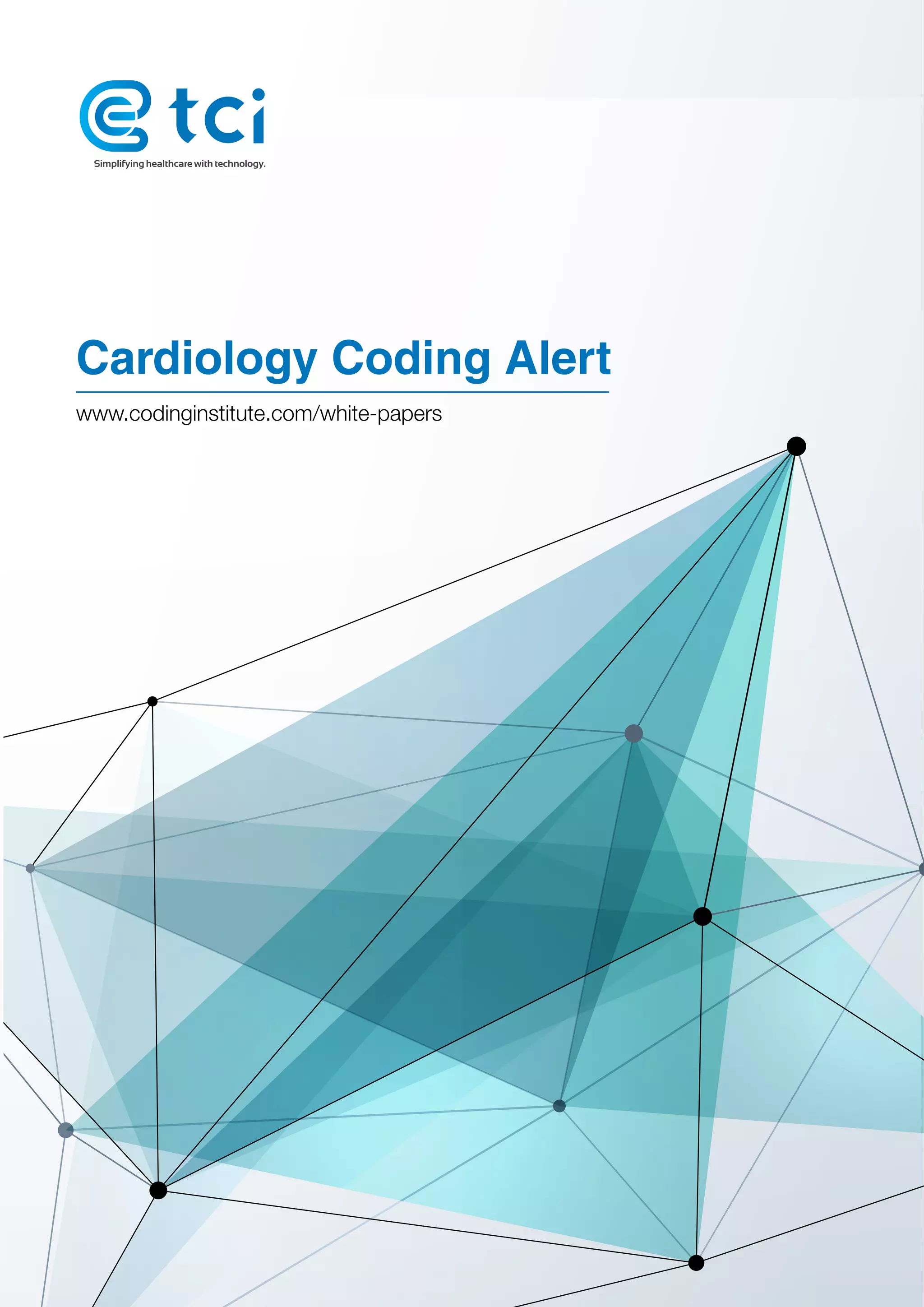 Cardiology Coding Alert White Paper | PDF
