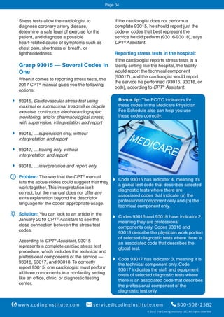 Cardiology Coding Alert White Paper | PDF