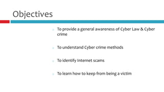 Cyber Crime Awareness Project | PDF