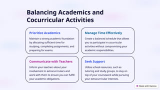CCA ppt for cocuricullar activity for school | PPTX
