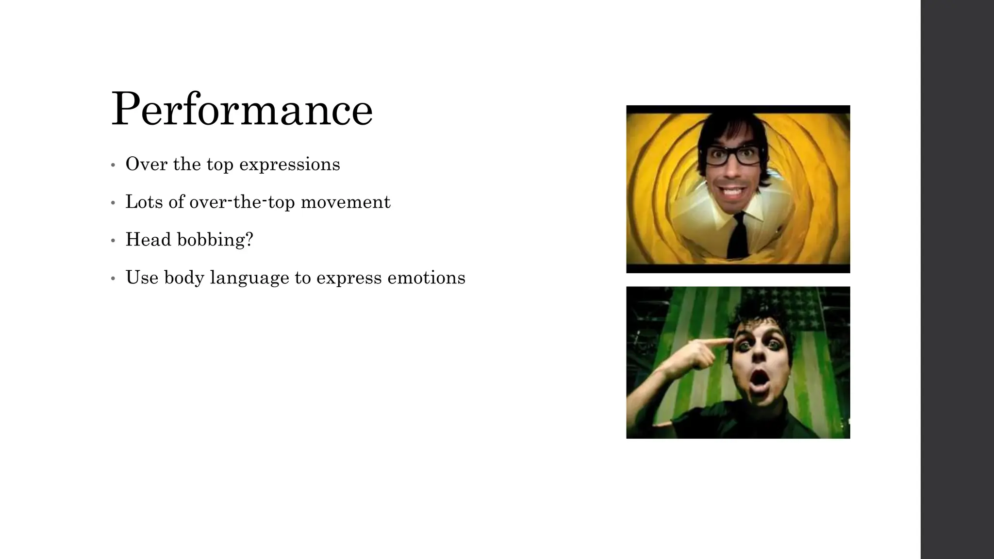 Codes and Conventions for music videos . | PPTX