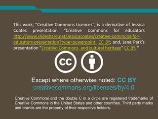 Creative Commons Licences | PPT