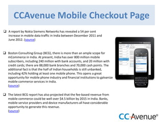 CCAvenue Features Presentation | PPSX