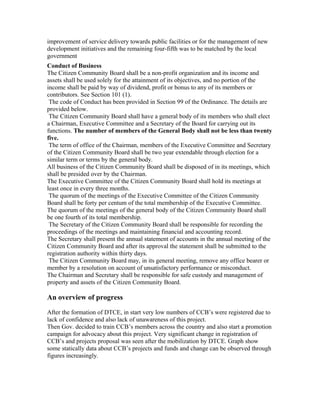 Citizen Community Board (CCB) | DOC
