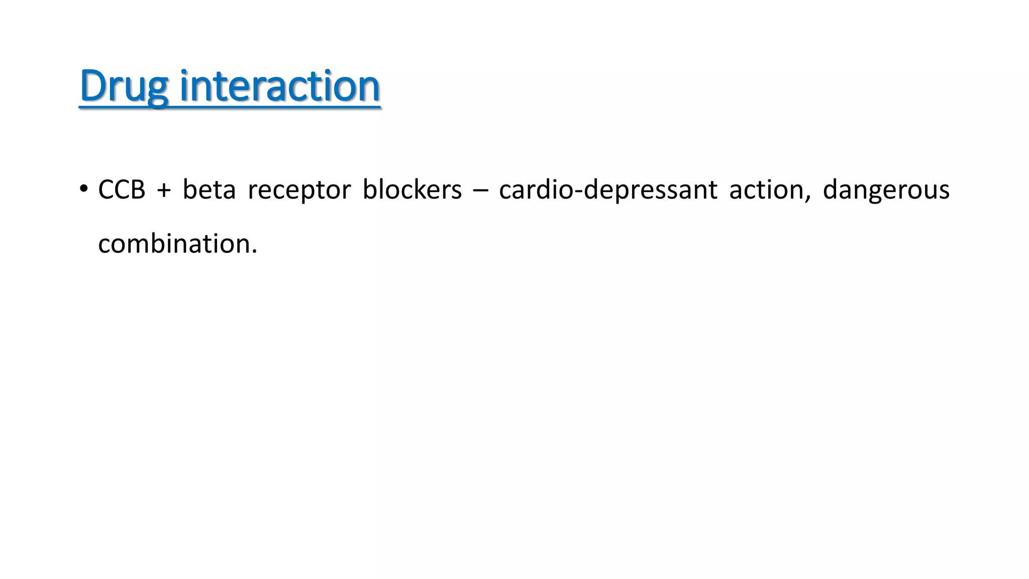 Calcium Channel Blockers | PDF
