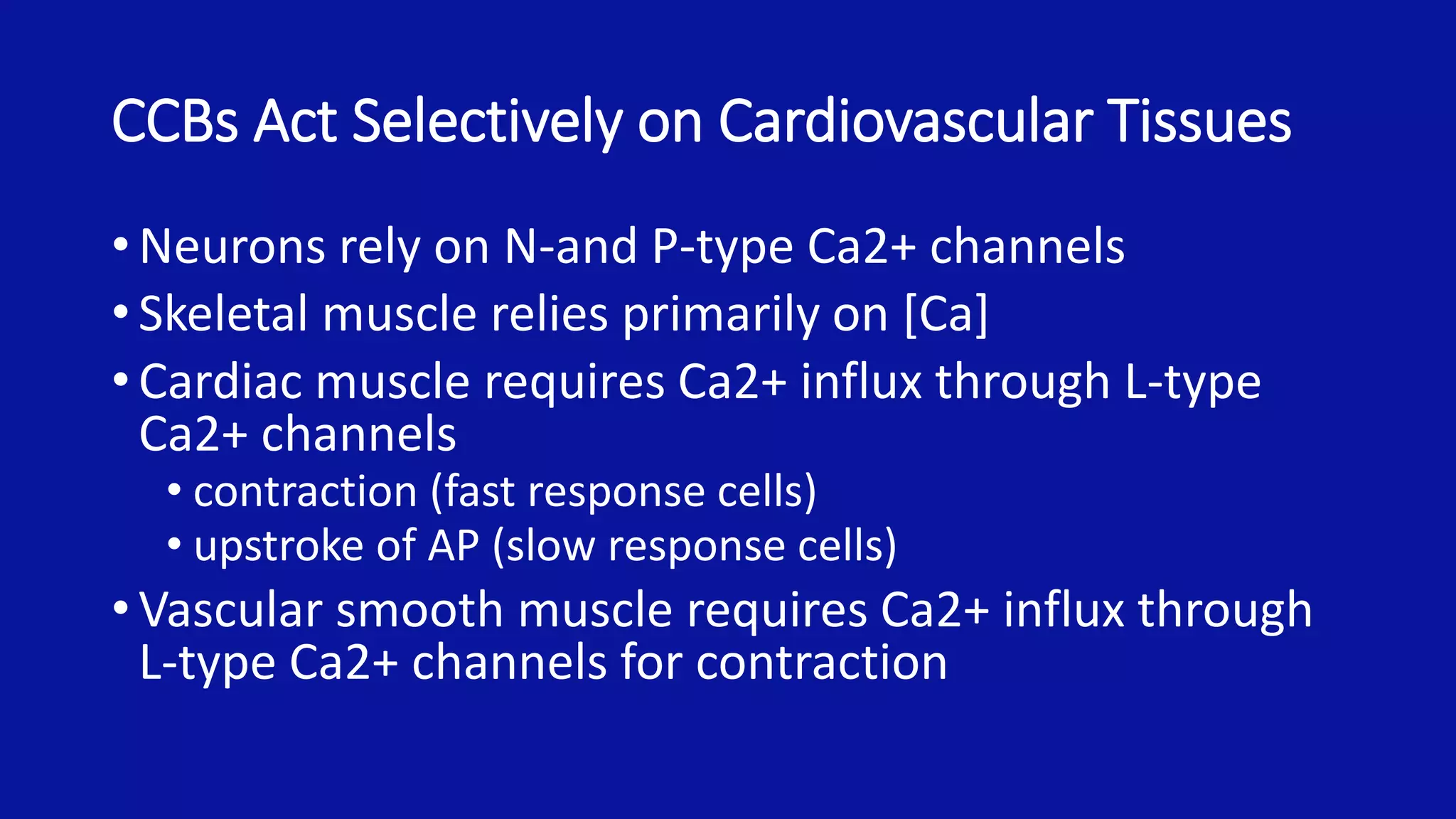 calcium channel blocker | PPTX
