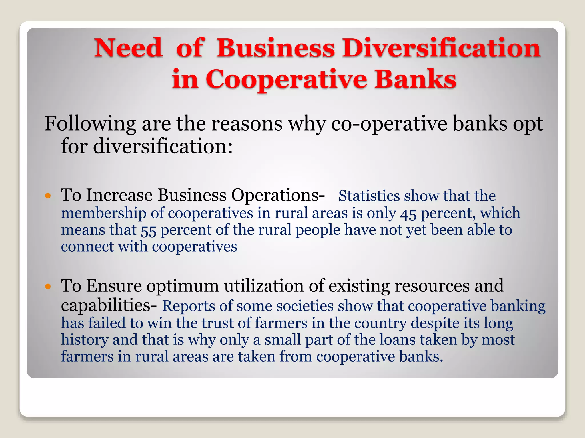 Cooperative Banking | PPTX