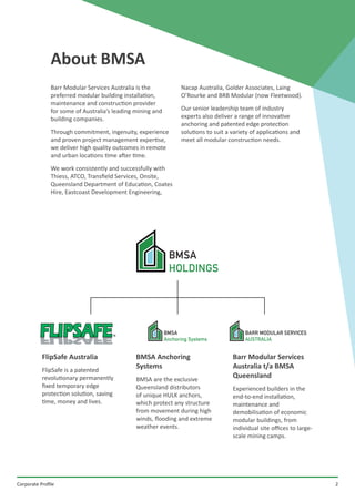 BMSA Corporate Profile | PDF
